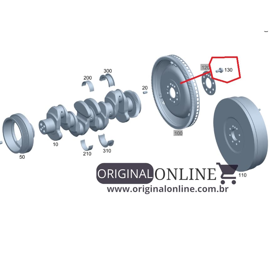 Jogo Parafusos Do Volante Motor Sprinter 416 516 314 A0049905912 Origi ...