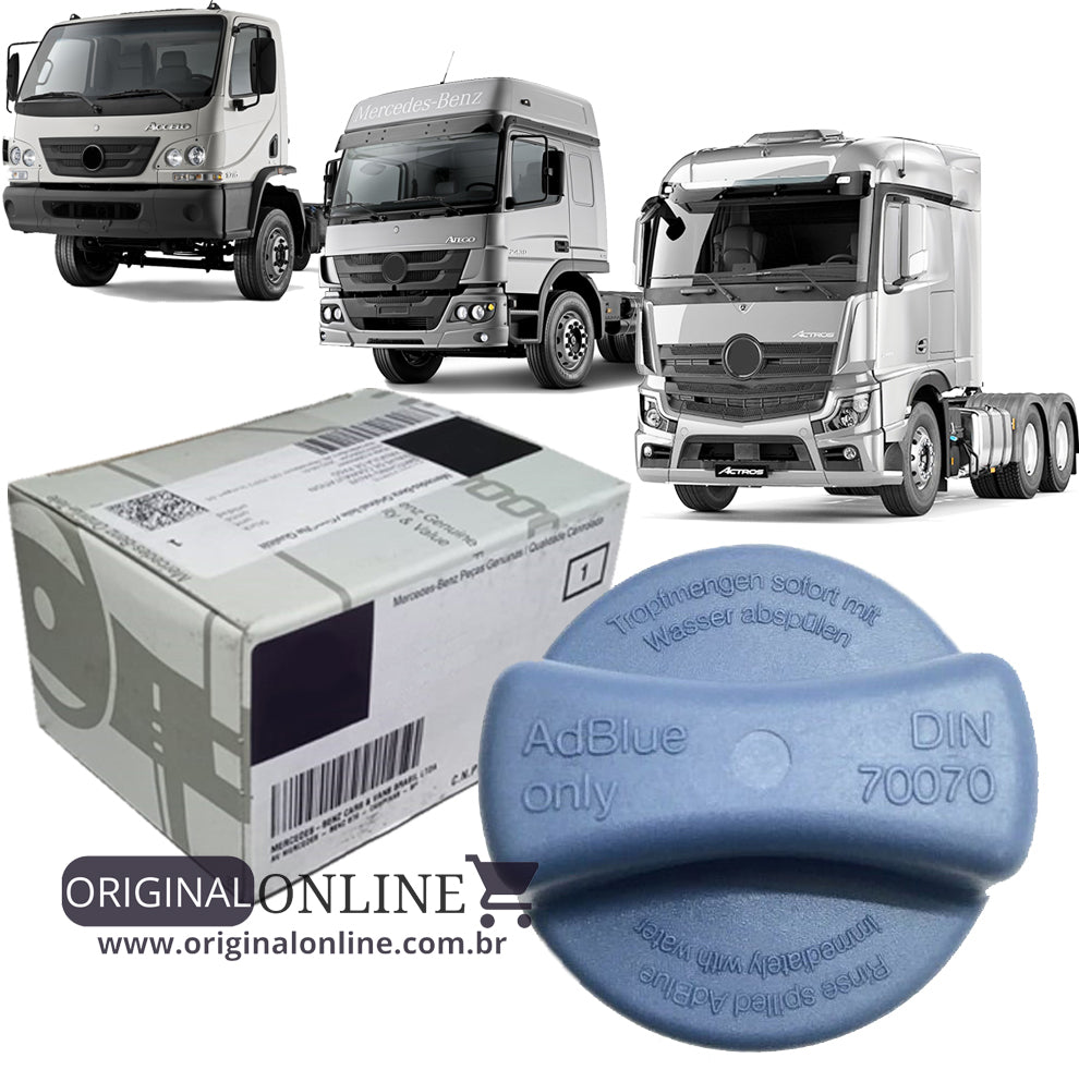 Tampa Sem Chave Do Tanque Arla 32 Axor Actros Atego Accelo Atron A0004 ...